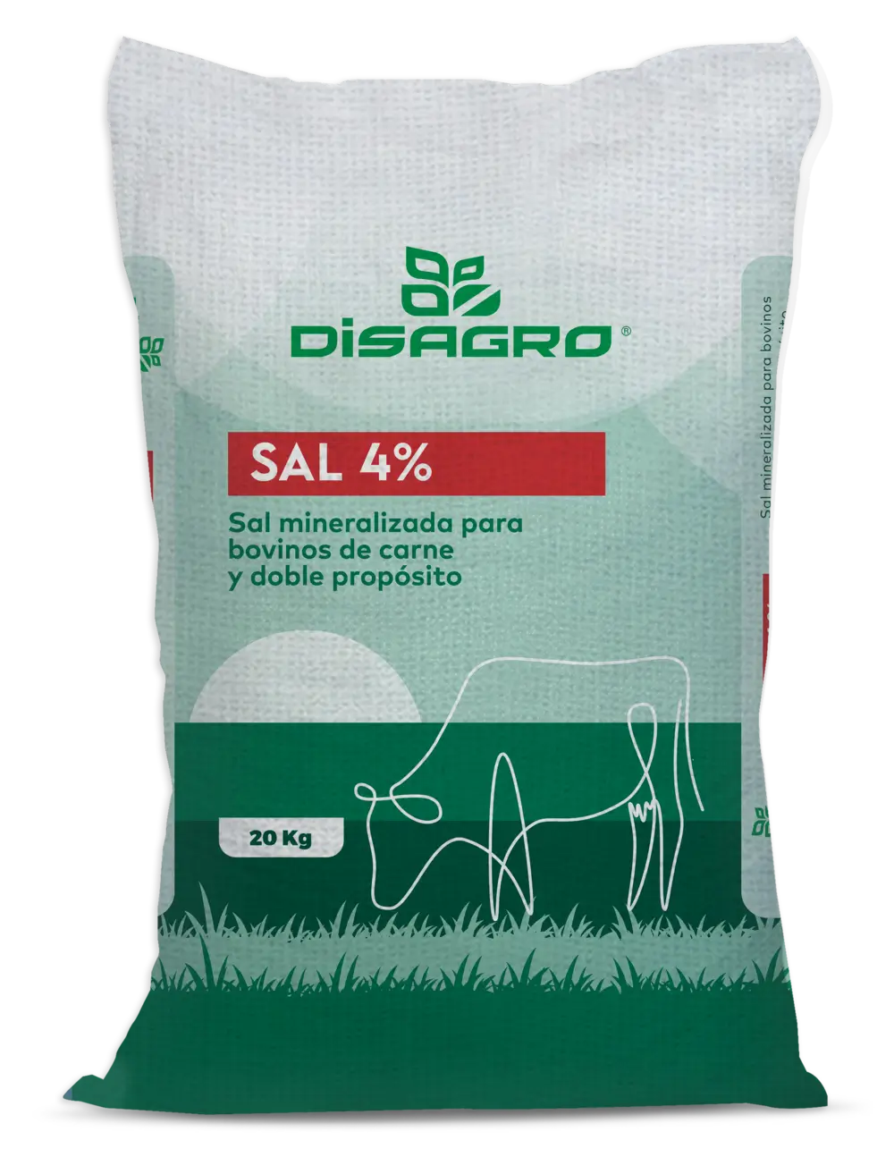 Sal mineralizada 4% para bovinos de carne y doble propósito - Disagro Guatemala